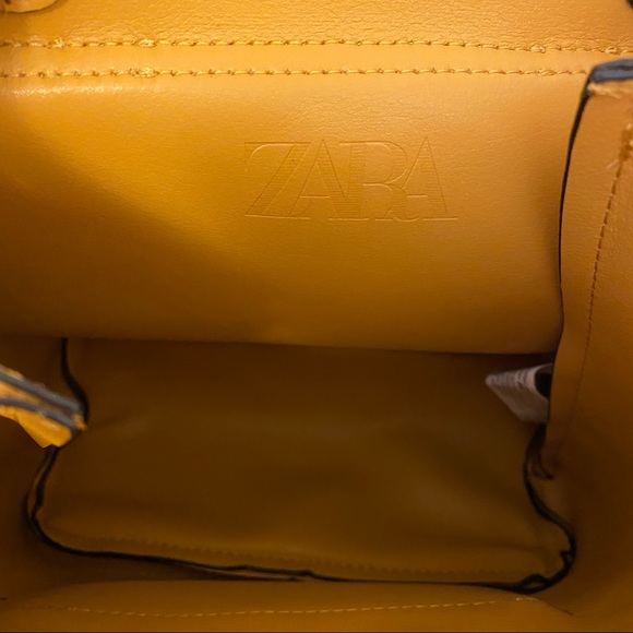 Zara | Bags | Zara Mustard Color Backpack | Poshmark